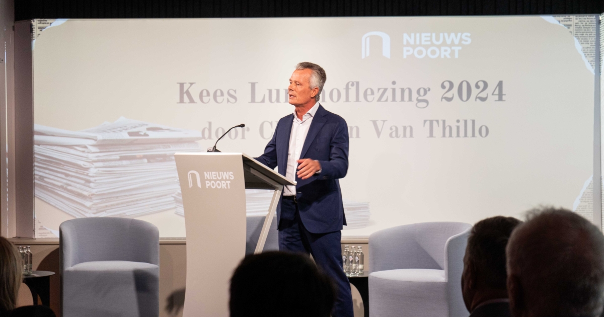 Kees Lunshoflezing 2024 door Christian Van Thillo | Nieuwspoort