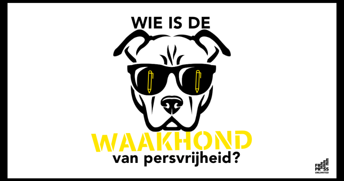 Wie is de waakhond van persvrijheid? | Nieuwspoort