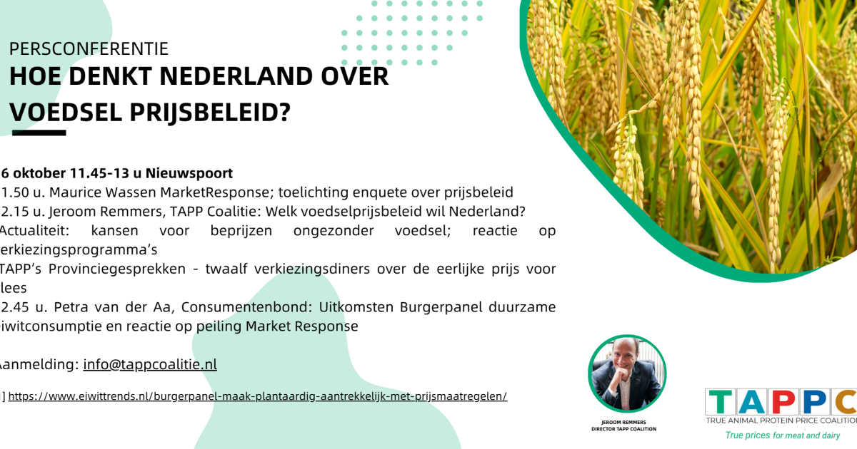 Hoe denkt Nederland over voedsel over prijsbeleid? | Nieuwspoort