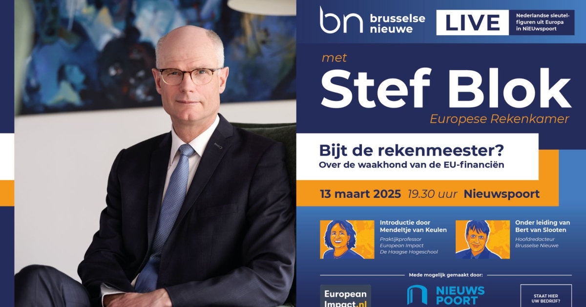 Brusselse Nieuwe Live met Stef Blok | Nieuwspoort